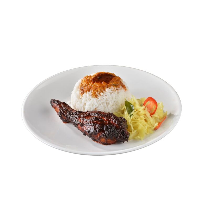 Nasi Kandar Ayam Kicap - Q Bistro
