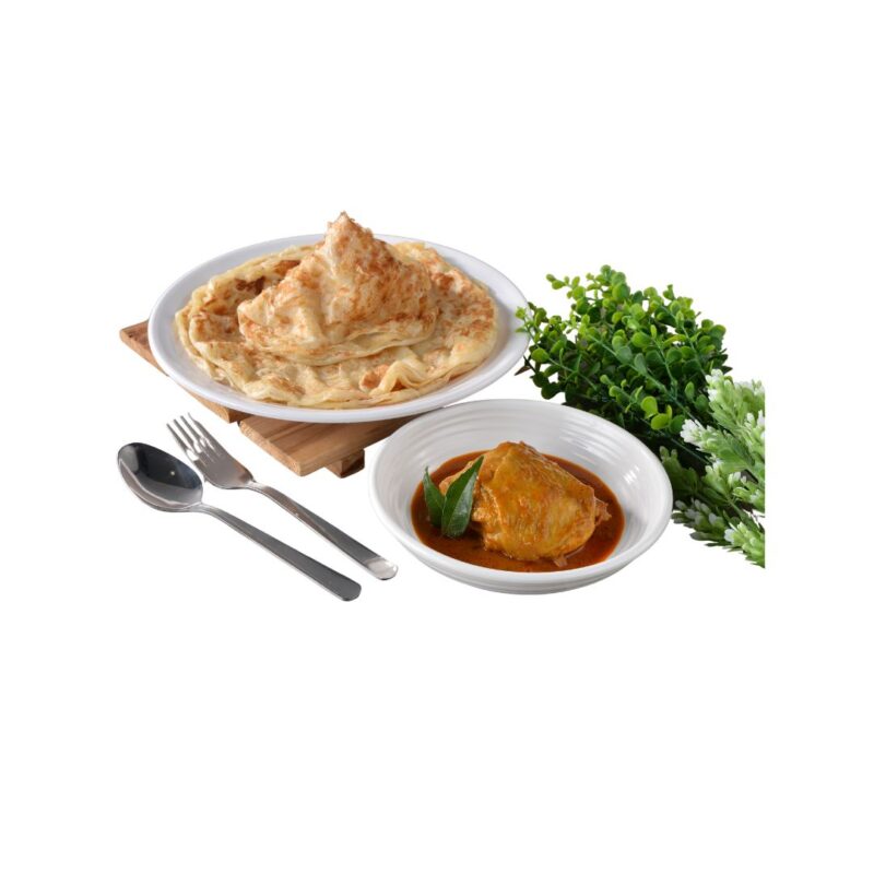 Roti Canai With Chicken Curry - Q Bistro