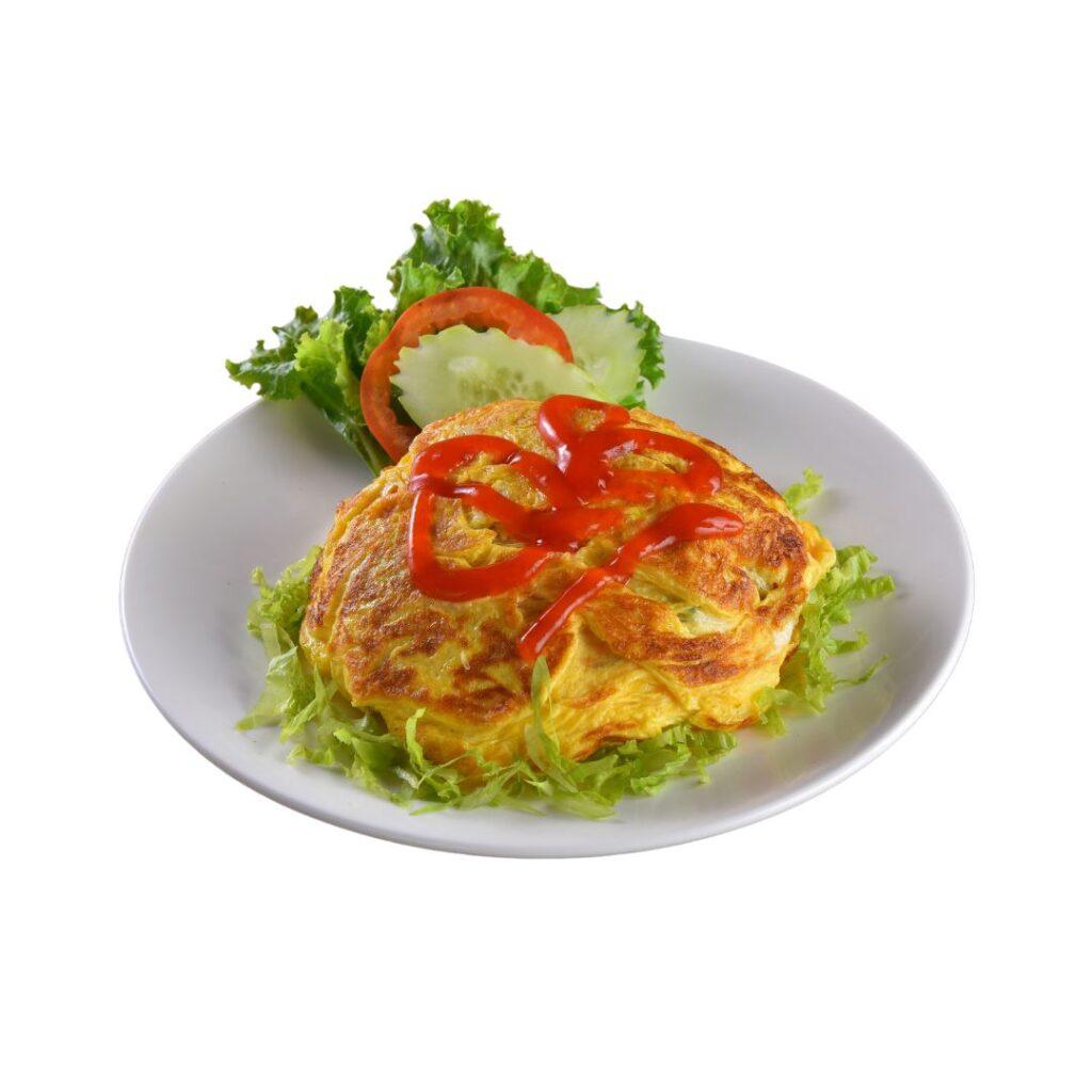 Nasi Putih & Ayam Goreng Kunyit - Q Bistro